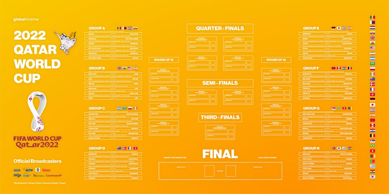 Simak Jadwal dan Cara Nonton FIFA World Cup 2022 Qatar Simak Jadwal dan Cara Nonton FIFA World Cup 2022 Qatar